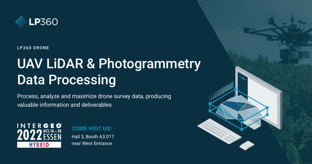 European Debut of LP360 Point Cloud Software at Intergeo 2022