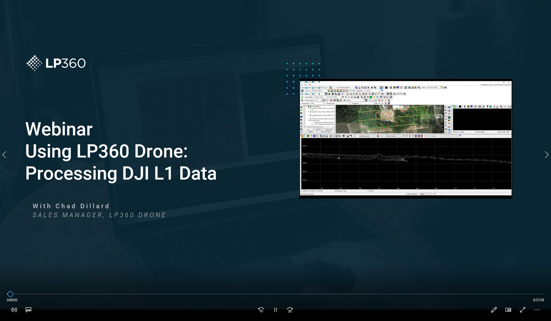Using LP360 Drone to Process DJI L1 LiDAR Data