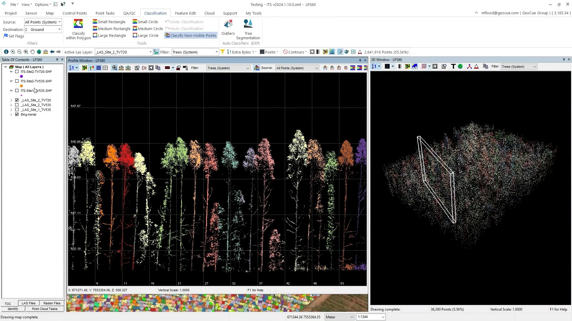 Maximize Forestorchard Management With Lp360s New Individual Tree Segmentation Tool 