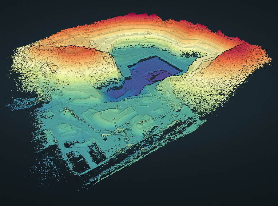 TrueView Systems Demonstrate Precision in Deep Quarry Survey