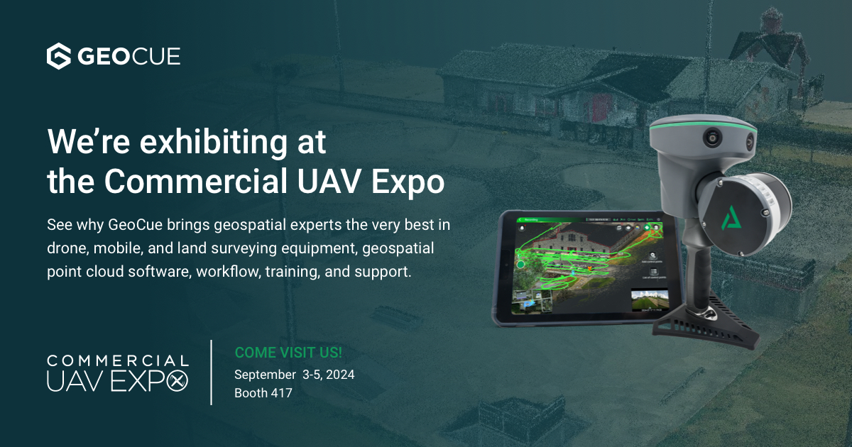Top 5 Reasons to Visit LP360, GeoCue, and Microdrones at the Commercial UAV Expo 2024