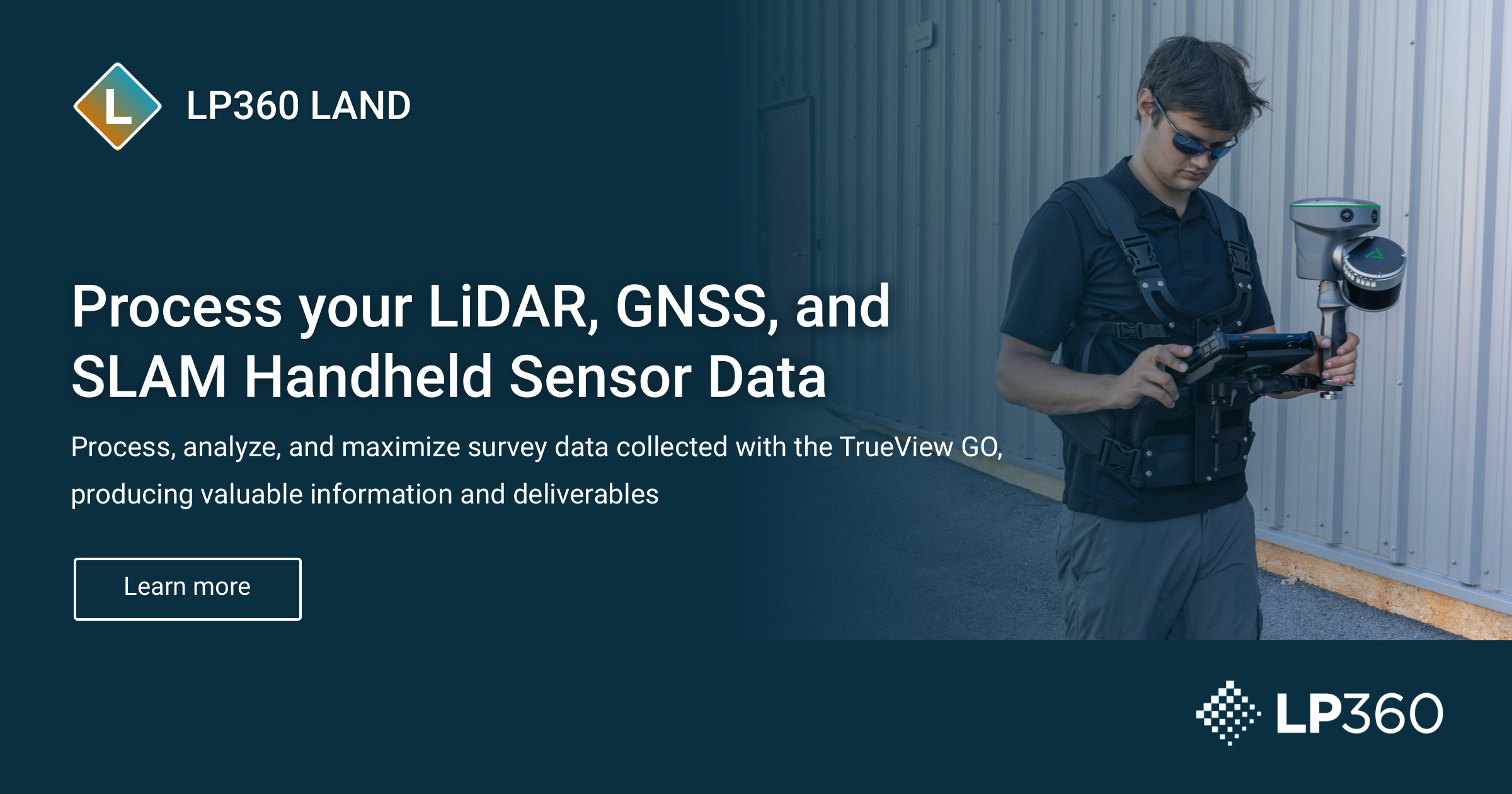 LP360 Land: Process your LiDAR, GNSS, and SLAM Handheld Sensor Data - LP360