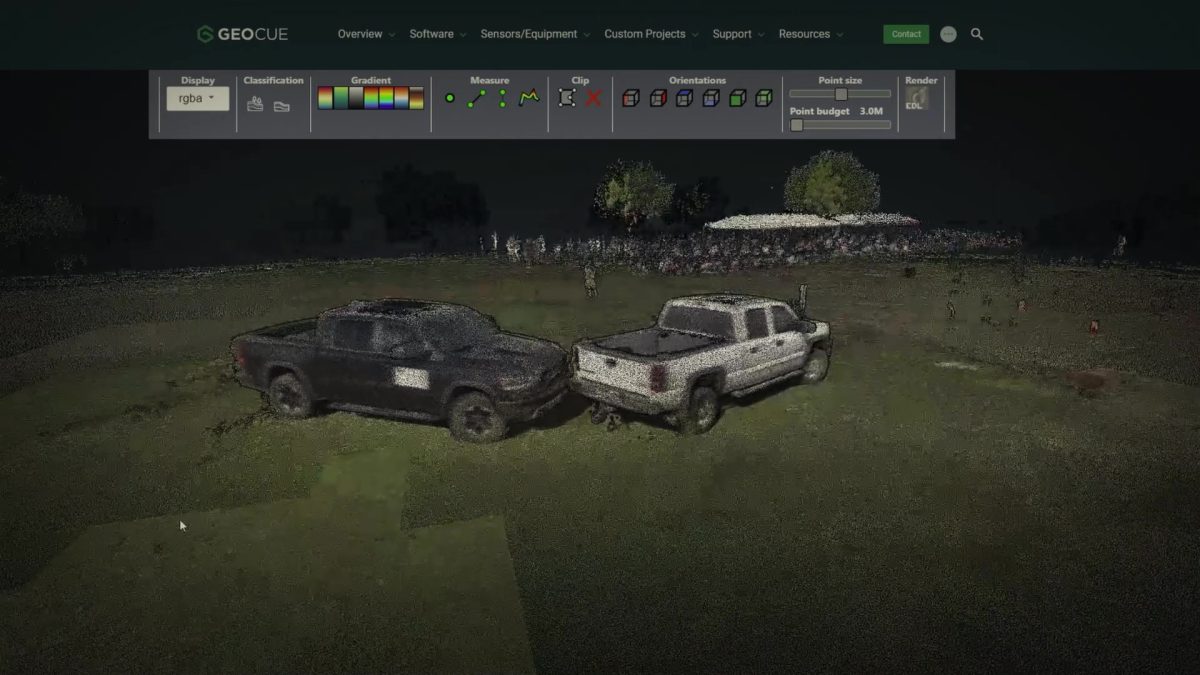 Capturing Crash Forensics with TrueView Handheld and Drone LiDAR Technology - LP360