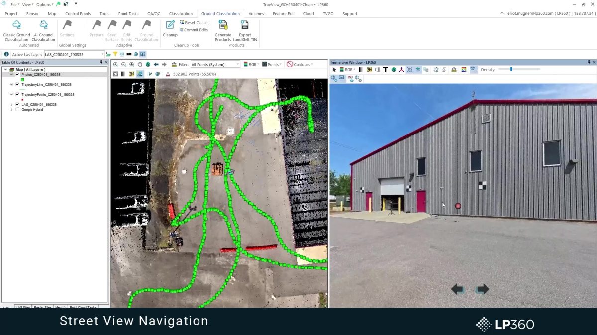 GeoCue Launches Street View Navigation in LP360 and TrueView GO 360 ...