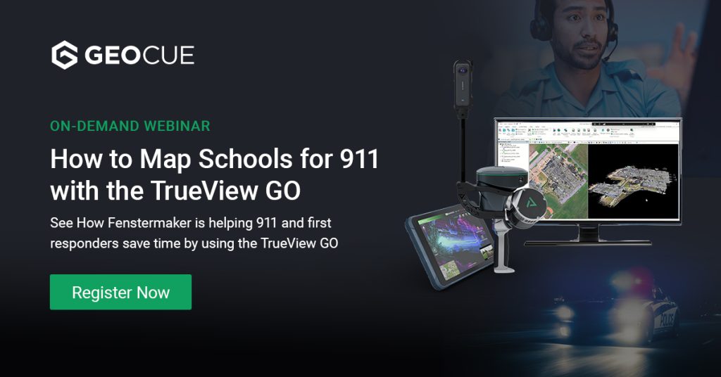 How Fenstermaker Uses TrueView GO Handheld LiDAR to Map Schools for 911 ...